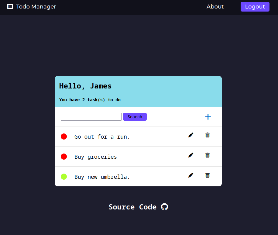 James' Portfolio Website